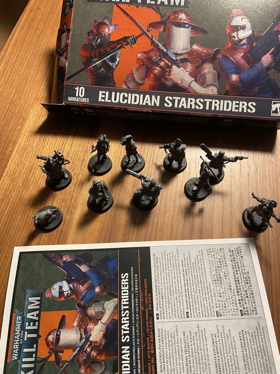 Warhammer 40K, Kill Team , Elucidian starstriders, elucias s (Gebraucht ...