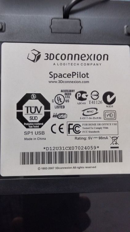 SpacePilot USB 3D Connexion (Gebraucht) in für CHF 49 – mit Lieferung ...