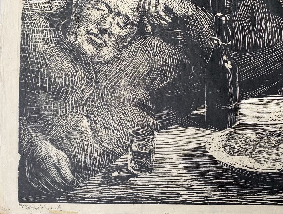 Ignaz Epper Holzschnitt Handsigniert | Kaufen auf Ricardo