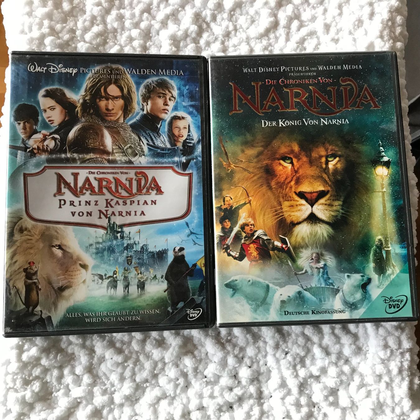 Narnia DVD Set: Prinz Kaspian & König, top Zustand! (Gebraucht) in ...