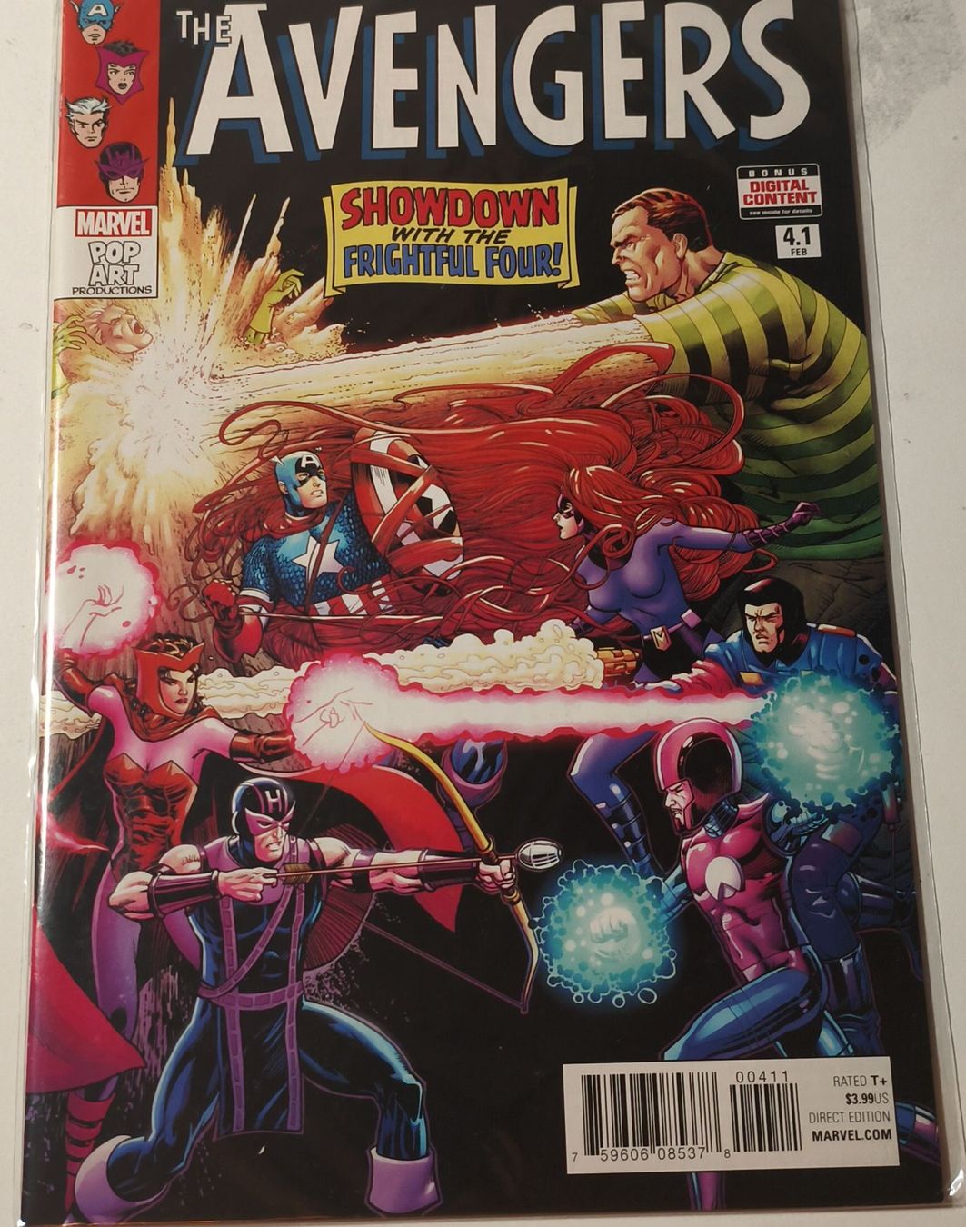 Avengers Comic - Showdown with the Frightful Four! (Neu und ...
