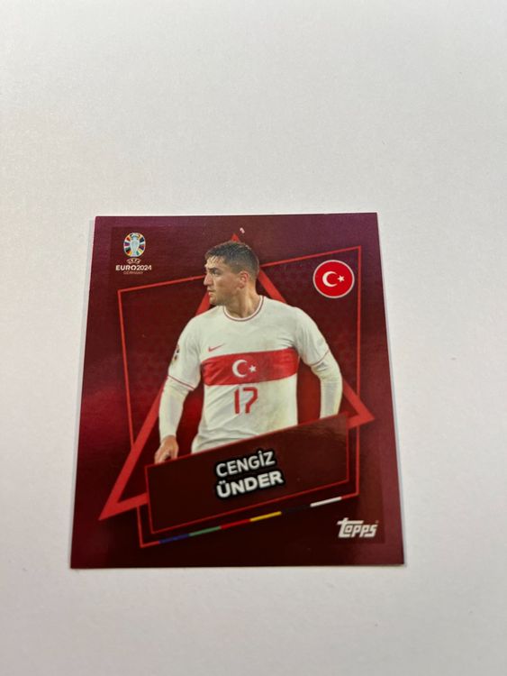 Topps Sticker TUR SP Cengiz Ünder, ohne Unterschrift | Kaufen auf Ricardo