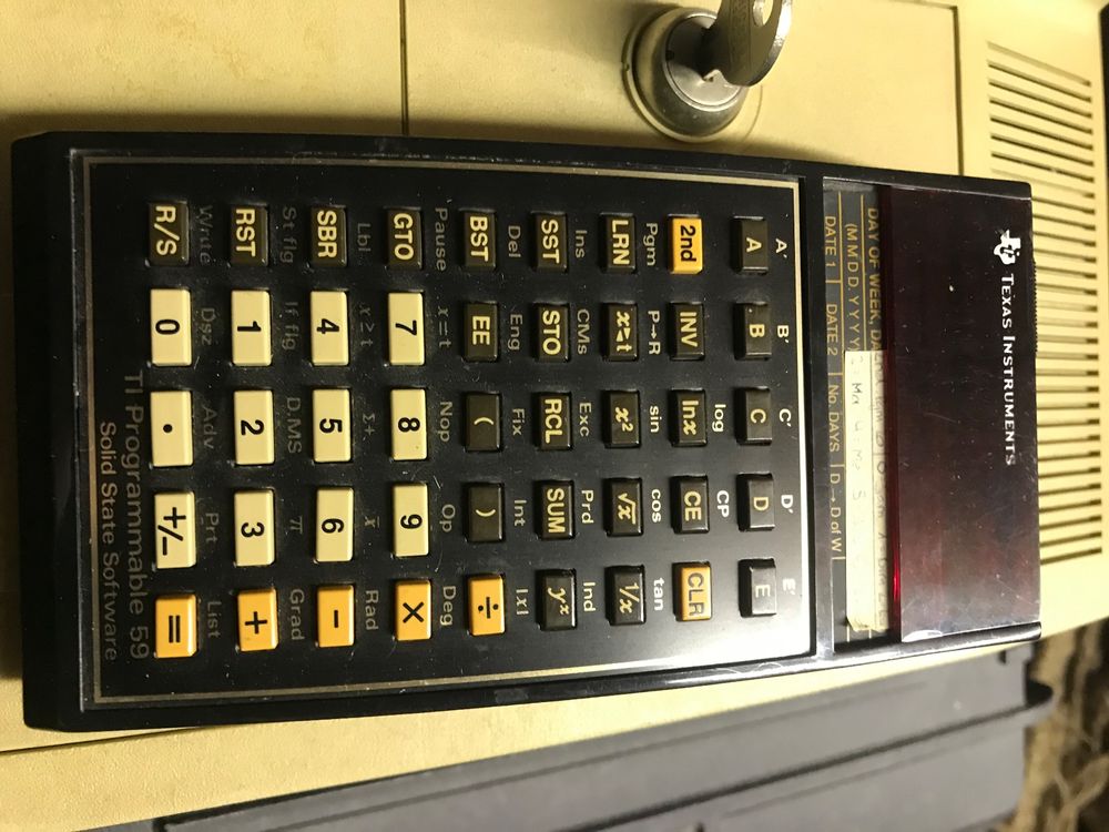 Texas Instruments TI59 + PC100B | Kaufen auf Ricardo