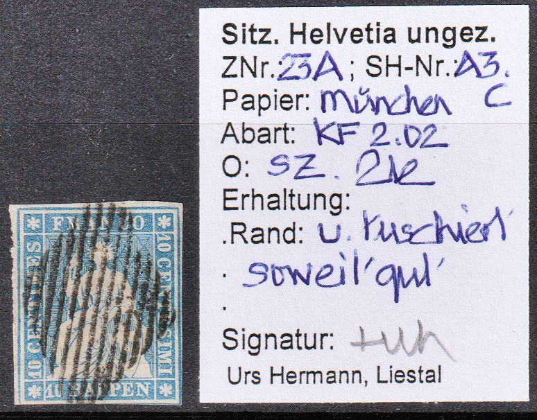 23 A, gute Erhaltung, Befund Hermann | Kaufen auf Ricardo