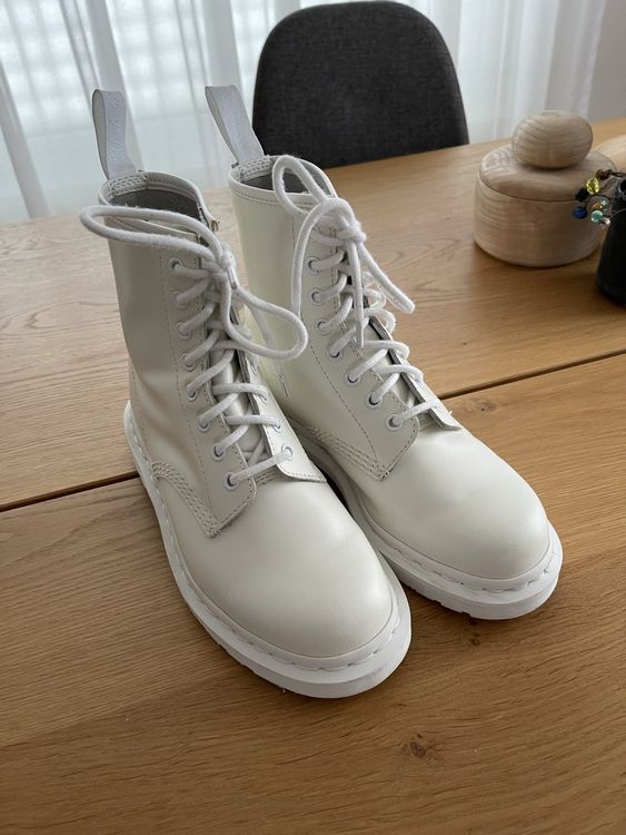 Dr. Martens 1460 Mono White Gr. 38 - Top Zustand! (Neu (gemäss ...