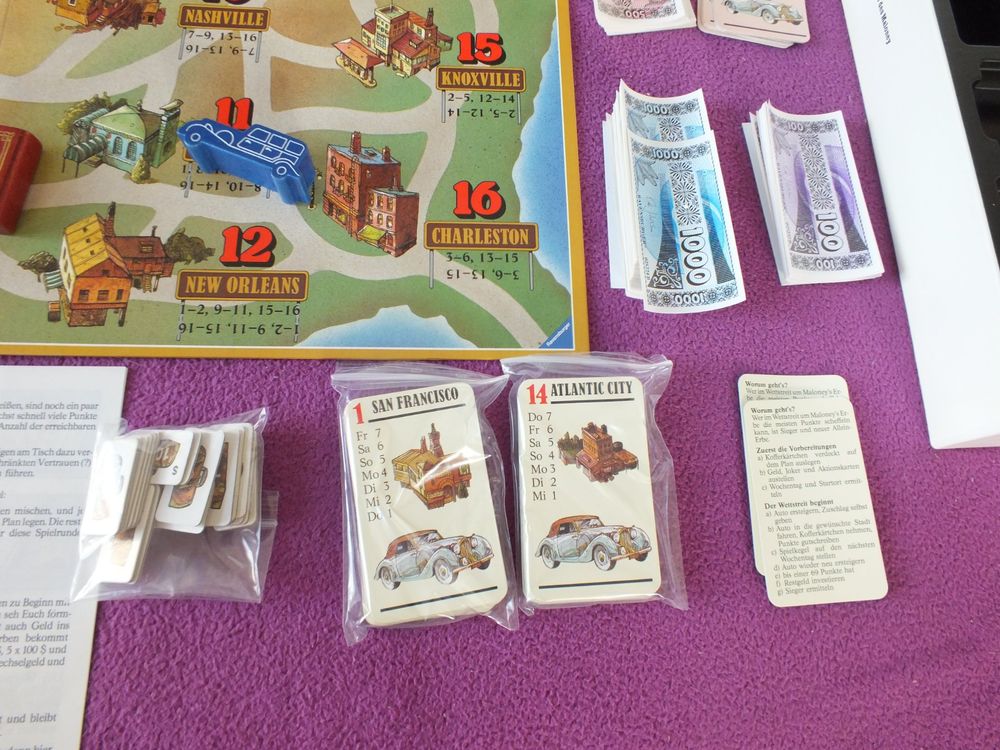 Ravensburger Spiel - Das Erbe des Maloney (Gebraucht) in Müllheim Dorf ...