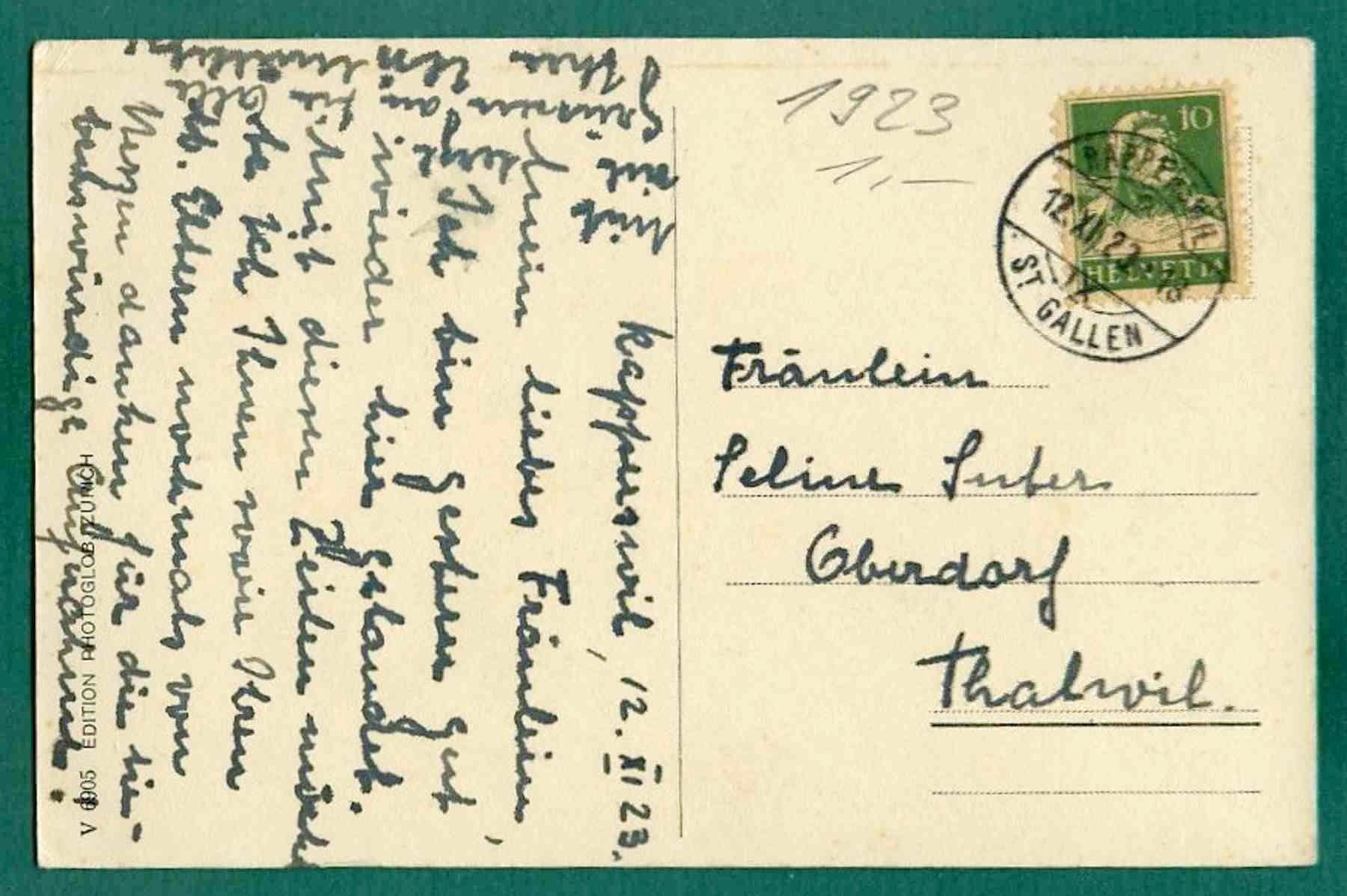 Idyll bei Rapperswil, 1923 (Gebraucht) in Sargans für CHF 1 – mit ...