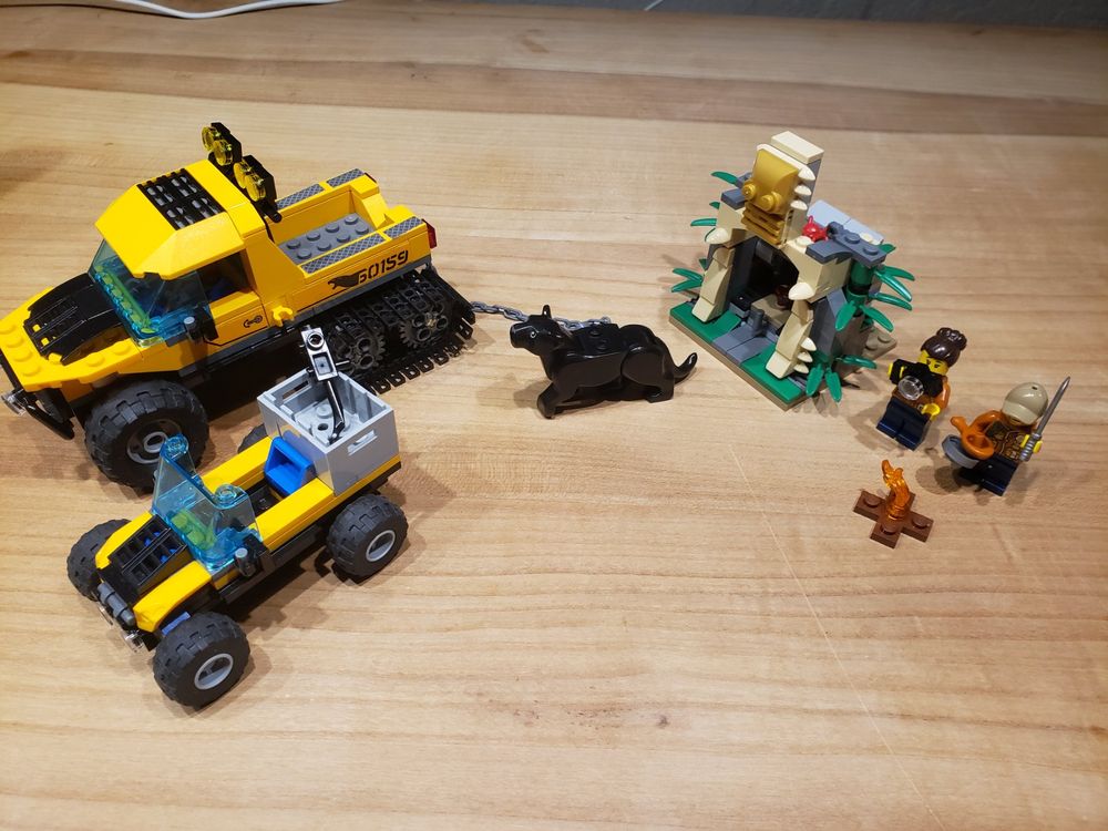 Lego City 60159 Dschungel Halbkettenfahrzeug Expedition (Gebraucht) in ...