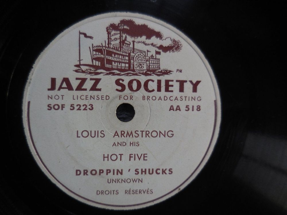 78 RPM LOUIS ARMSTRONG AND HIS HOT FIVE | Kaufen auf Ricardo