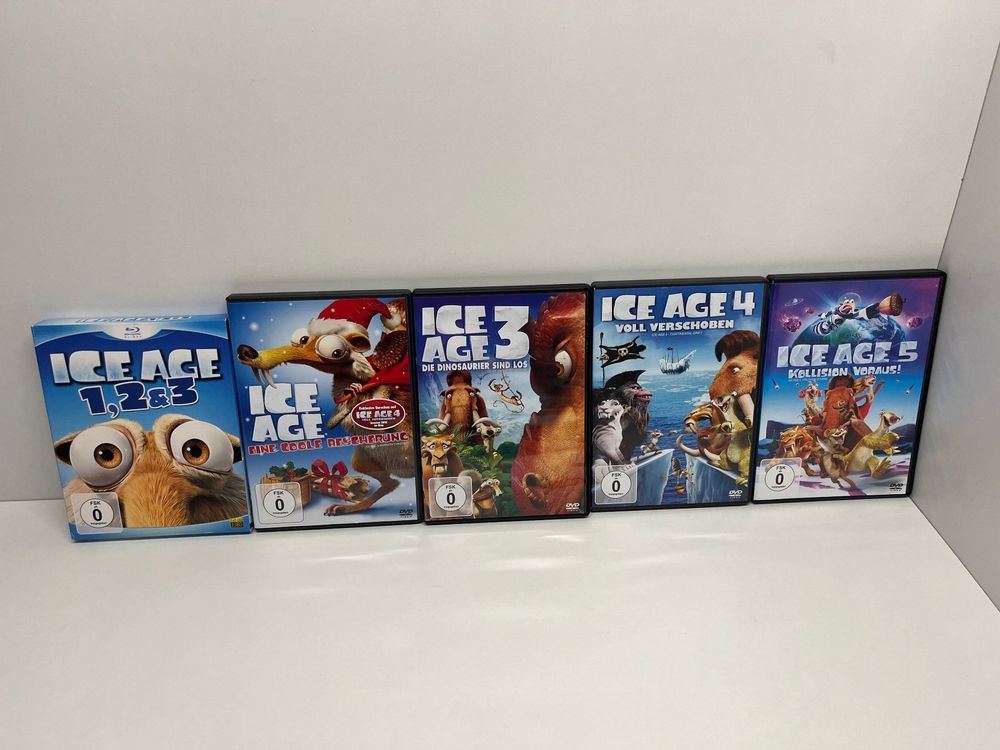 Super Ice Age BluRay/DVD-Set (Gebraucht) in Sargans für CHF 10 – mit ...