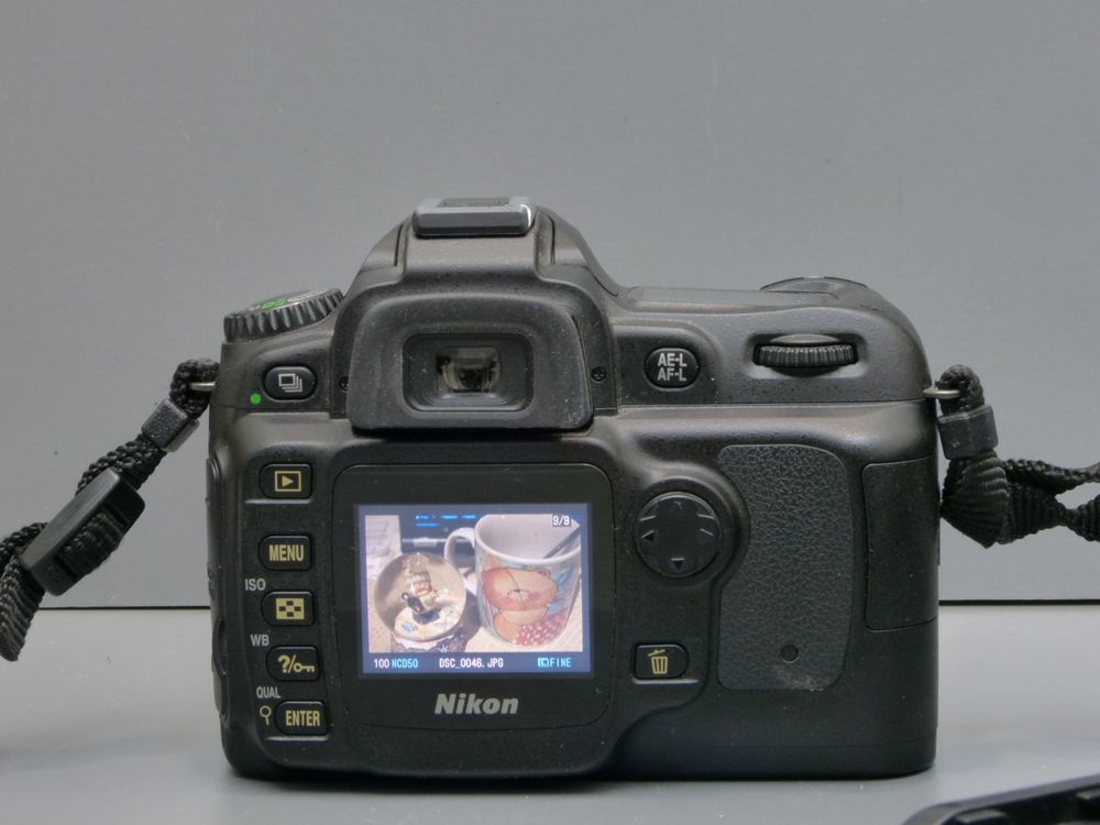Nikon D50 Digitale SRL Kamera + Objektiv AF-S Nikkor 18-55mm (Gebraucht ...