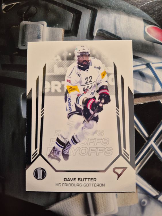 Dave Sutter HC Fribourg Gotteron Playoffs 2025 Sportzoo (Gebraucht) in ...