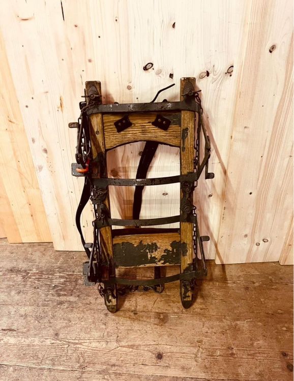 Antiker Holz-Rucksack (Gebraucht) in Rickenbach b. Wil für CHF 45 – mit ...