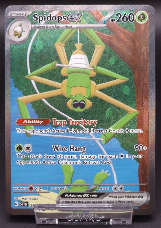 Spidops EX SIR | Scarlet & Violet Base Set | En | Ab 1.- (Neu (gemäss ...