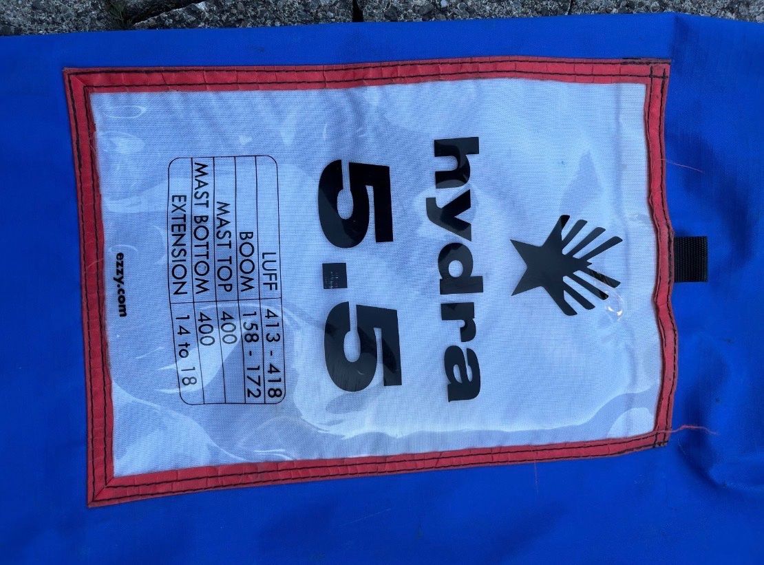 Ezzy Foilsegel Hydra pro 5,5. Leicht und robust (Gebraucht) in Sempach ...