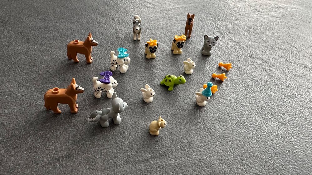 Lego Tieren (Hunde-Katzen-Hasen-Schildkröte) | Kaufen auf Ricardo