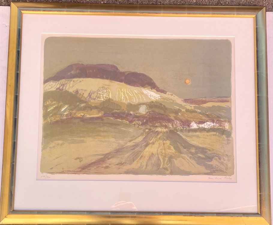 Hans Ruedi Sieber(1926-2002) Grosse Seriegrafie Handsigniert (Gebraucht) in Root für CHF 10 ...