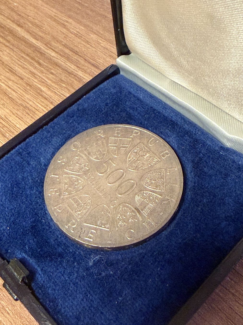 500-Schilling-Gedenkmünze 300 Jahre Barockstift St. Florian (Gebraucht ...