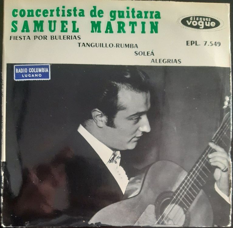 Samuel Martin - Concertista De Guitarra (7", EP) (Gebraucht) in Genestrerio für CHF 1 – mit ...