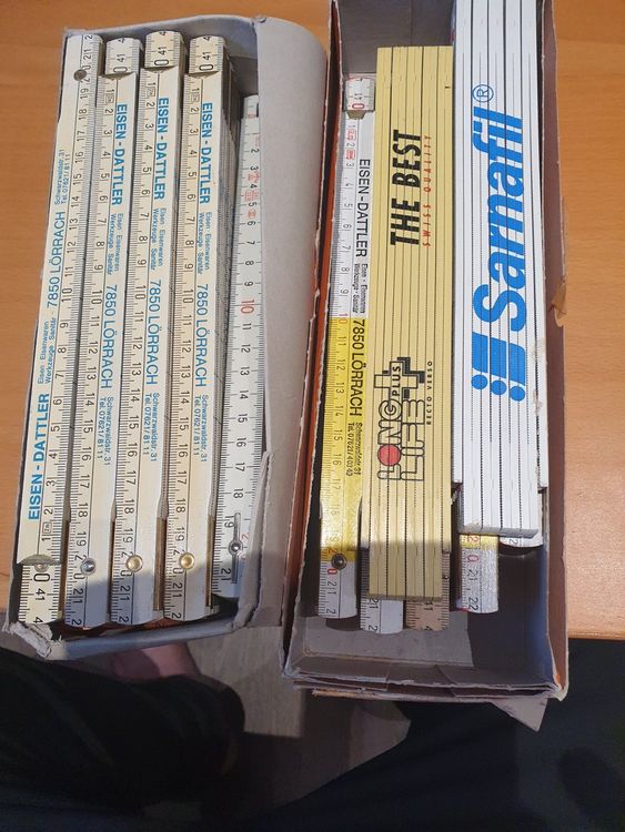 Holzmeter Doppelmeter 2 Meter (Neu (gemäss Beschreibung)) in Basel für CHF 36 – mit Lieferung ...