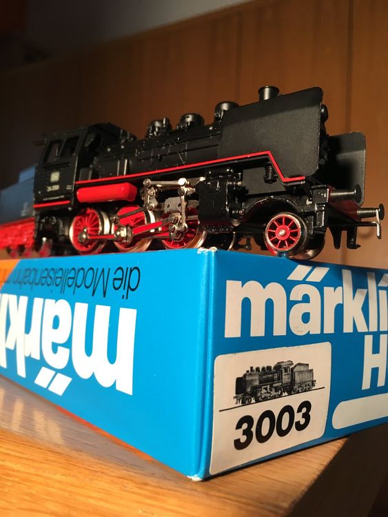 Märklin HO 3003 DB-Dampflok BR 24 058 NEU unbespielt (Neu und originalverpackt) in Nesslau für ...