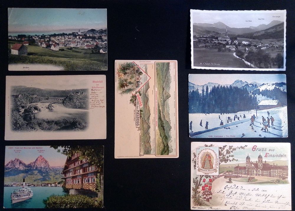 7 Ak Schweiz verschiedene Kantone | Kaufen auf Ricardo