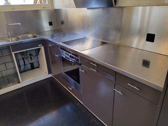 Top Chromstahl Küche Marke Forster inkl Geräte und Lieferung | Kaufen ...