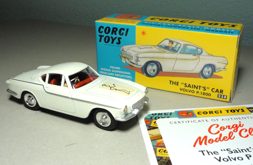 Corgi Toys 258 Volvo P1800 Simon Templar Neu Auflage | Kaufen auf Ricardo
