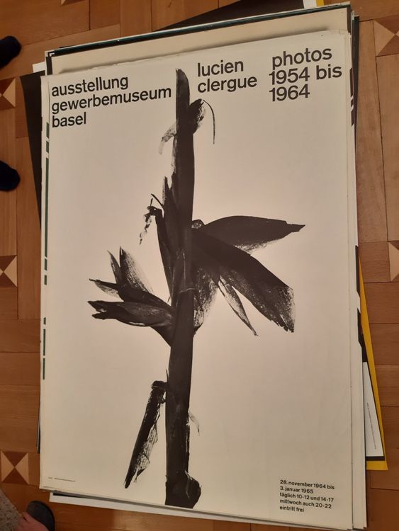 Emil Ruder, Gewerbemuseum Basel - Lucien Clergue, 1964 (Gebraucht) in ...