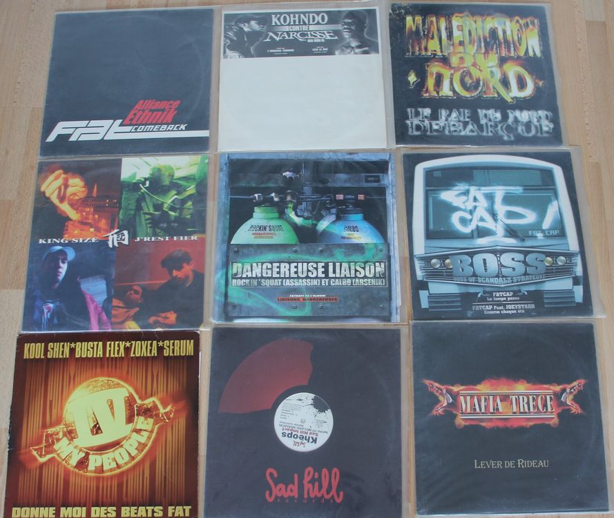 Französischer Rap 9 Singles | Kaufen auf Ricardo