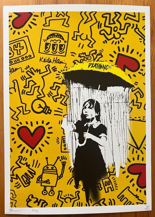 DEATH NYC « Nola Girl & Keith Haring » 15/100 (Neu (gemäss Beschreibung ...