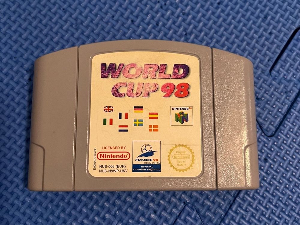World Cup 98 Nintendo 64 / N64 (Gebraucht) in Gossau SG für CHF 7.5 ...