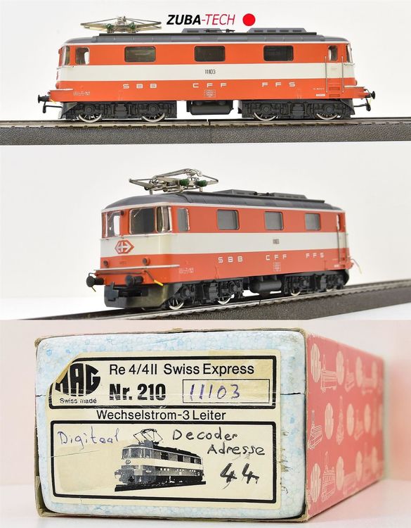 HAG 210 E-Lok Re 4/4 II SBB H0 WS OVP | Kaufen auf Ricardo