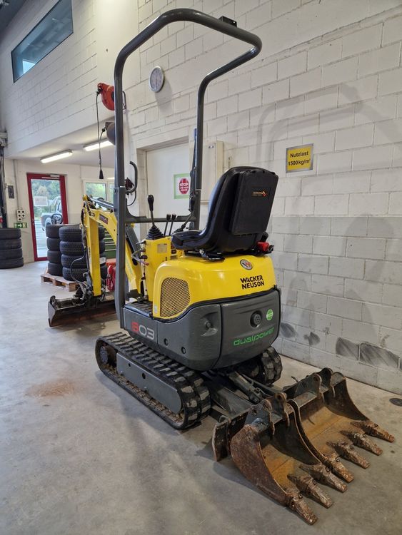Minibagger Bagger Wacker Neuson 803 Kettenbagger (Gebraucht) in ...