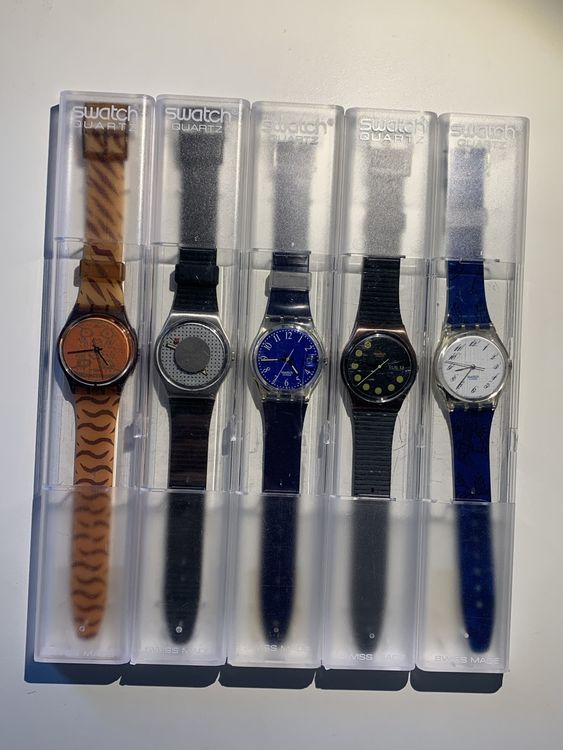 Swatch vintage lots (Neu (gemäss Beschreibung)) in Conches für CHF 36 ...