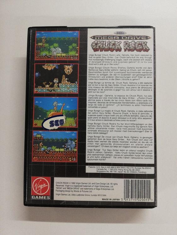Chuck Rock / Mega Drive (Gebraucht) in St. Gallen für CHF 19.9 – mit ...