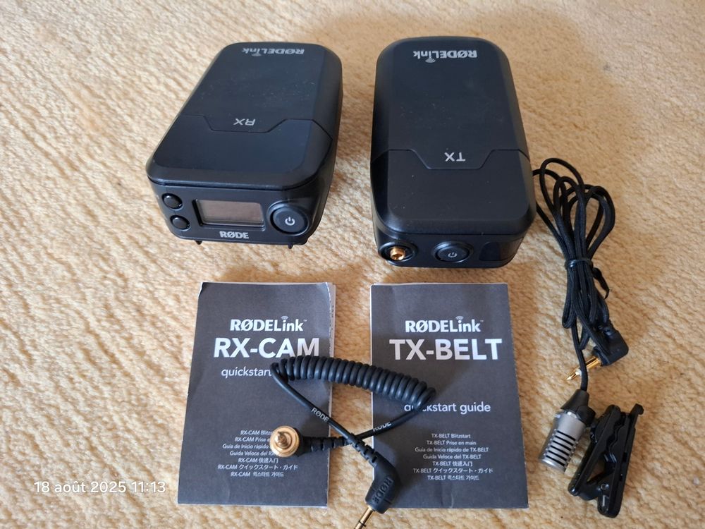 Rode Filmmaker Kit (2.4 GHz) + micro Sony (D'occasion) à Yverdon-les ...