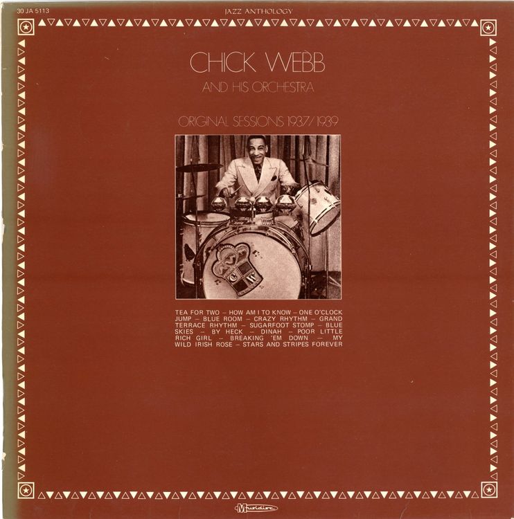 LP - CHICK WEBB AND HIS ORCHESTRA Original session 1937/1939 (Gebraucht ...