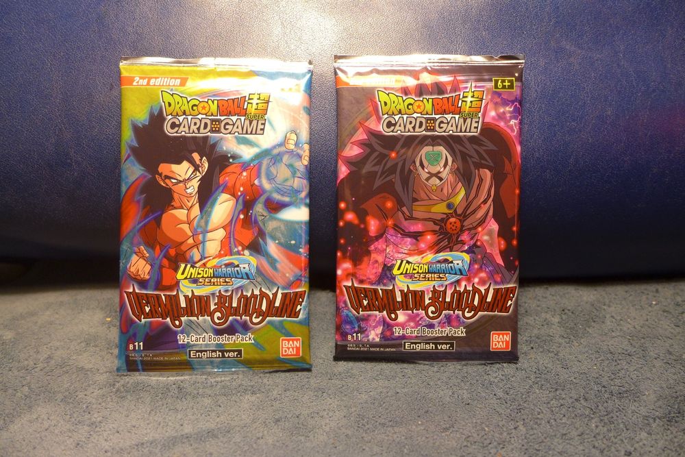 dragonball vermilion bloodline trading cards bandai 2021 (Neu und ...