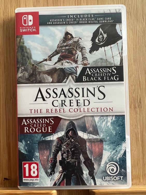 Nintendo Switch Spiel - Assasin‘s Creed The Rebel Collection (Gebraucht ...