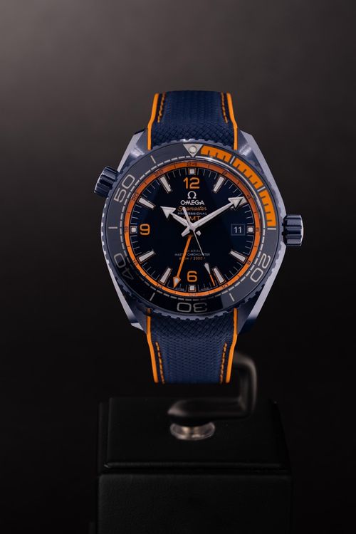 Omega Seamaster Planet Ocean Blue ceramic (Neu (gemäss Beschreibung ...