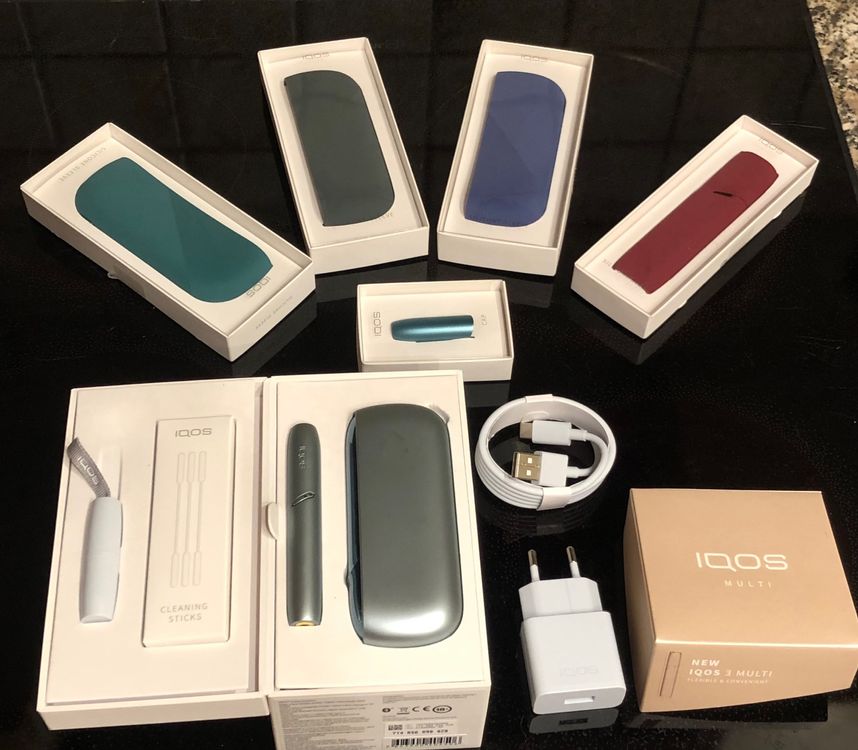 Iqos Set Limited Edition Ice Blue Fabrikneu | Kaufen auf Ricardo