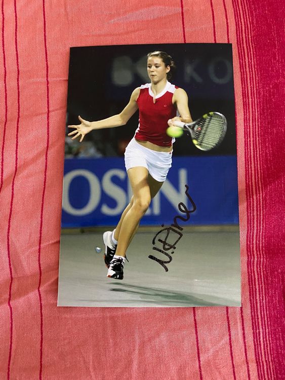 Autogrammkarte Nicole Riner handsigniert (Gebraucht) in für CHF 2.5 ...