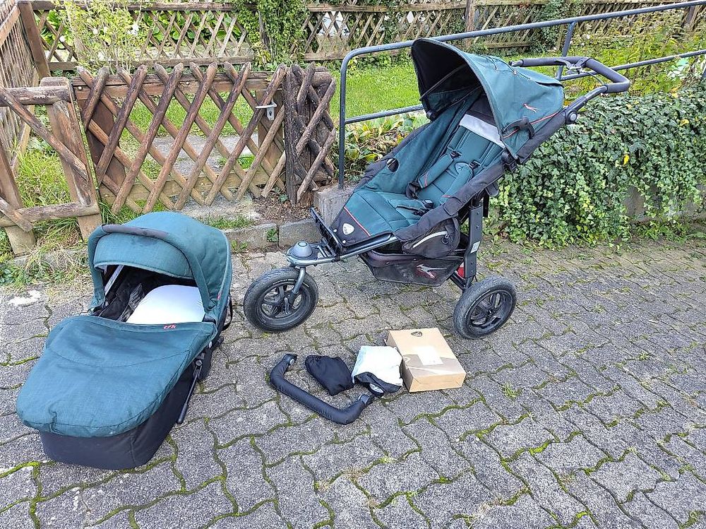TFK Joggster Adventure 2: Kinderwagen inkl. Multi X-Wanne (Gebraucht ...