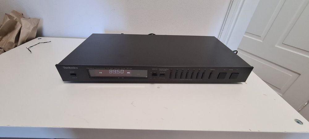 Technics ST-S3 Stereo Tuner - Top Zustand - Schwarz! (Gebraucht) in ...