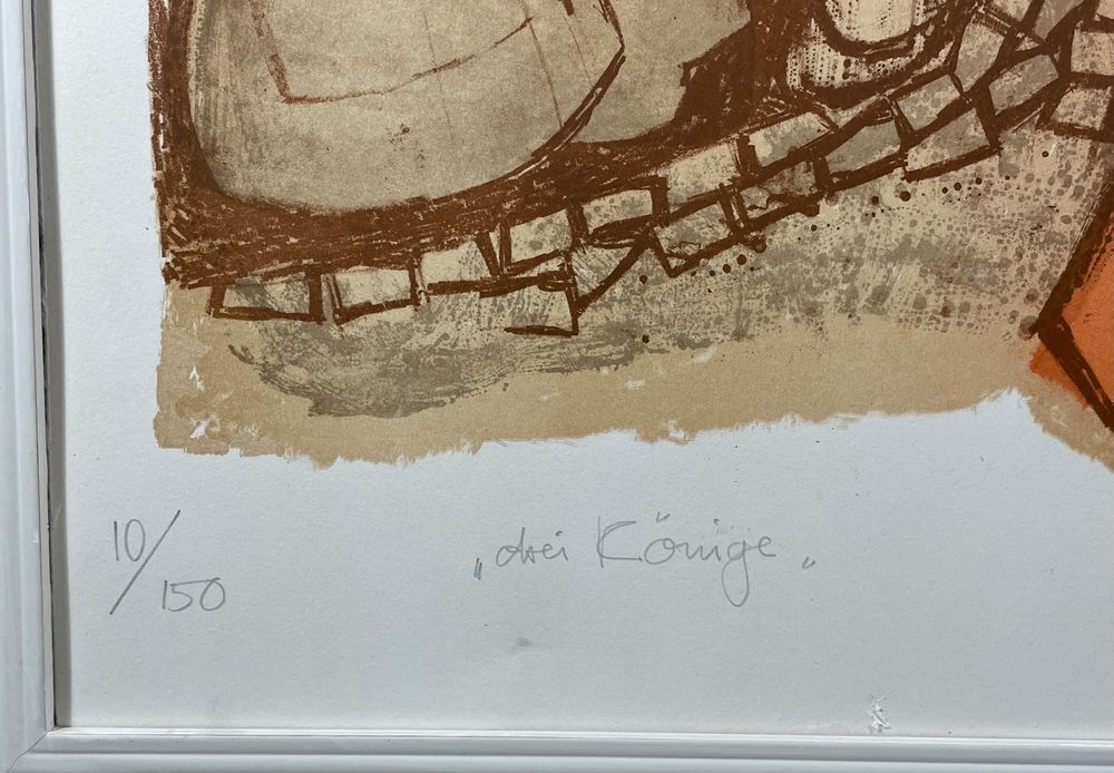 Rudolf Mirer (1937) Lithographie Handsigniert (Gebraucht) in Root für CHF 215 – mit Lieferung ...