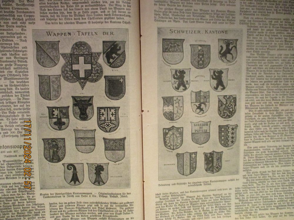 Wappen-Tafeln der Schweizer Kantone (Gebraucht) in Matran für CHF 10 – mit Lieferung auf Ricardo ...