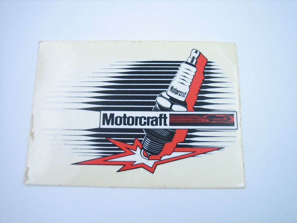 Motorcraft Zündkerze alter Aufkleber/Sticker (Gebraucht) in Zürich für ...