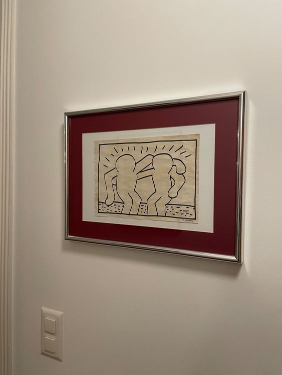 Original Skizze von Keith Haring mit Zertifikat | Kaufen auf Ricardo