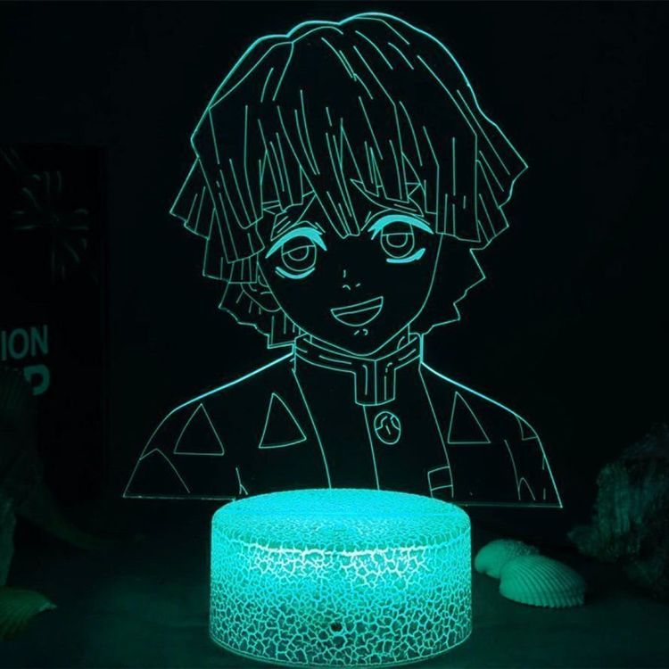 Anime 3D Led Lampe 16 Farben - Zenitsu | Kaufen auf Ricardo